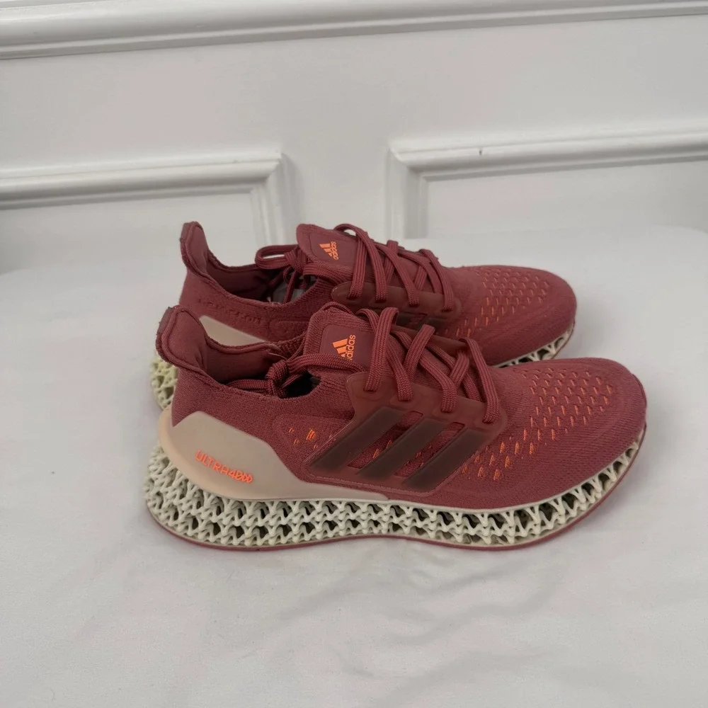 adidas | Shoes | Adidas Ultra 4dfwd Running Shoes Womens 5 Wonder Red ...
